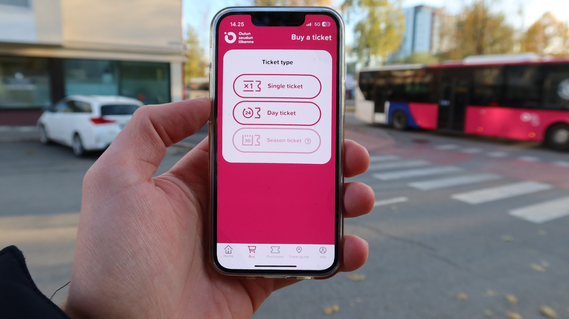 Public bus service - Oulu Regional Transport
