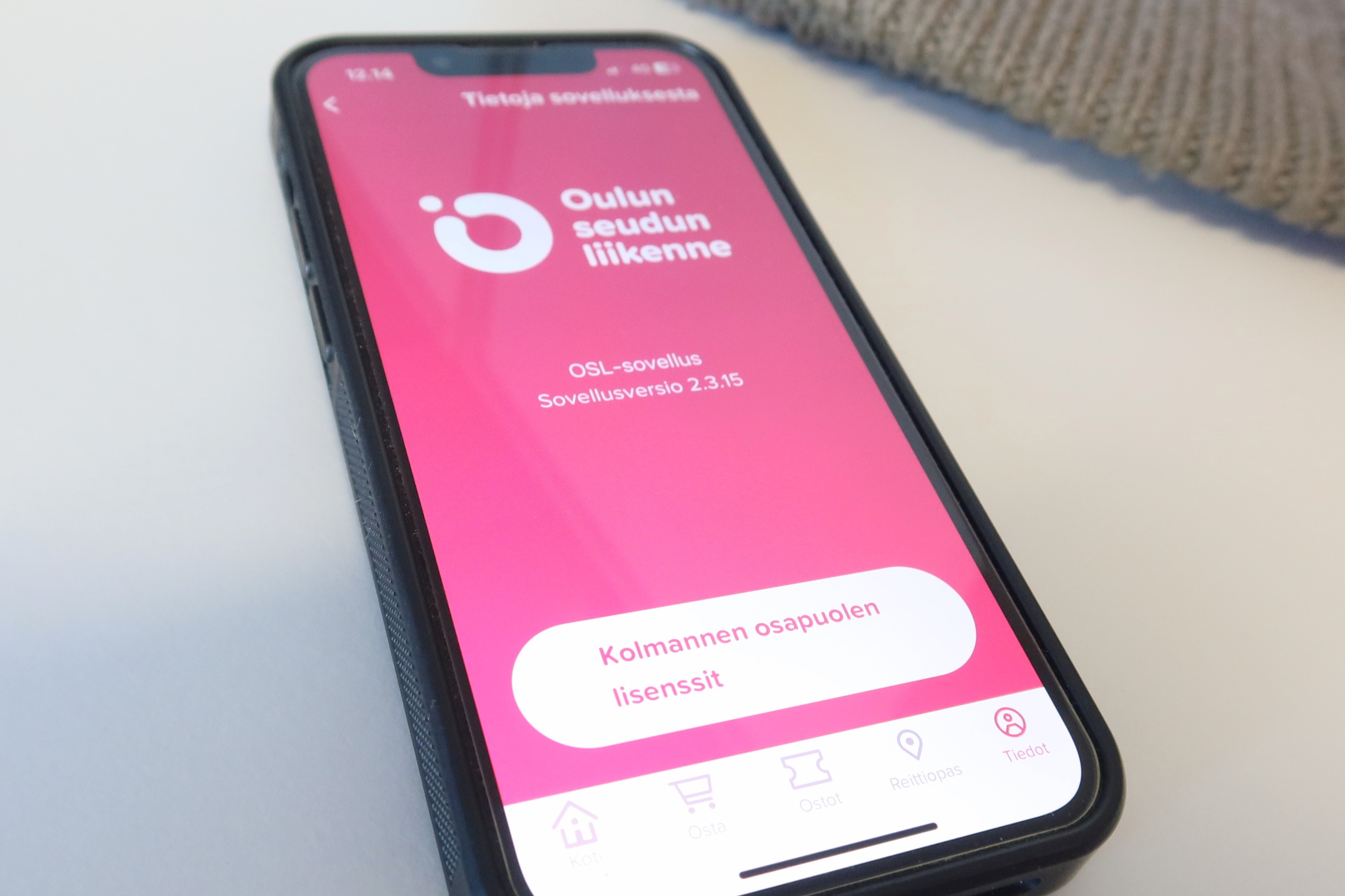 OSL-sovellus sai uuden version – Oulun seudun liikenne
