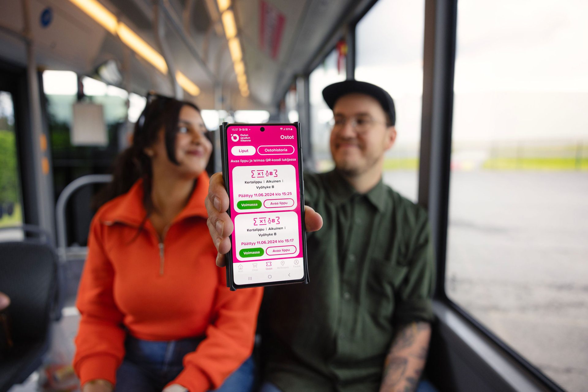 Lataa uusi OSL-sovellus - Oulun seudun liikenne