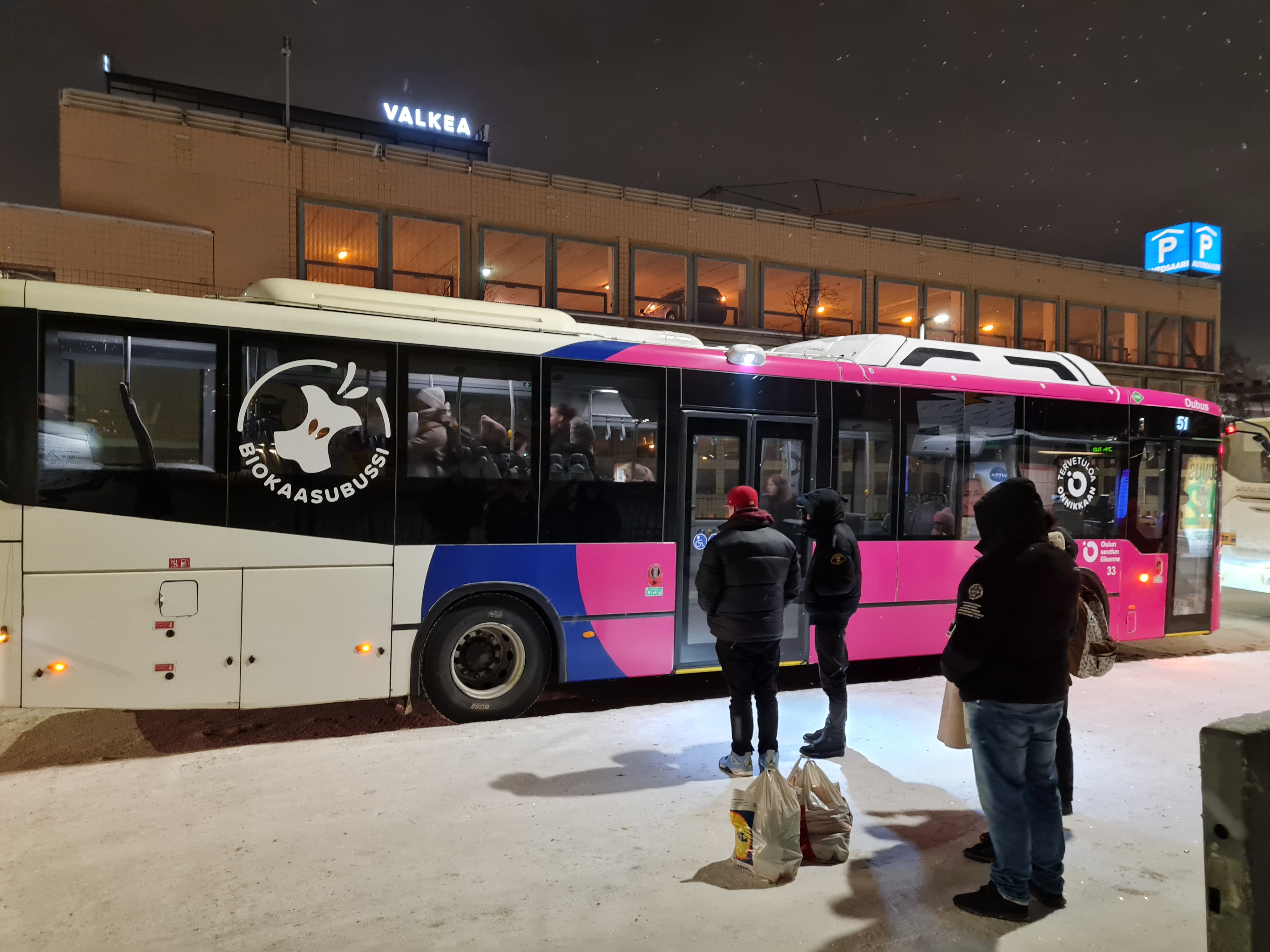 Exceptions in customer service - Oulun Seudun Liikenne